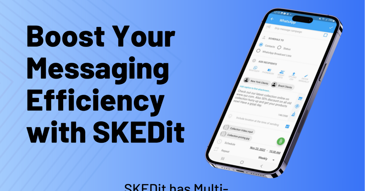 Boost Your Messaging Efficiency with SKEDit’s Multi-Platform… – SKEDit ...